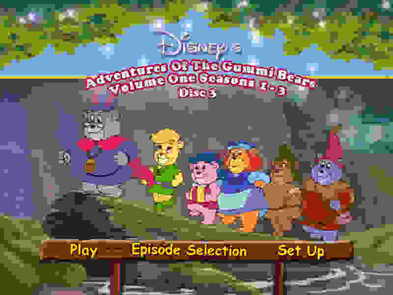 Adventures of the Gummi Bears (1985–1991) 6 Seasons Complete on DVD ...
