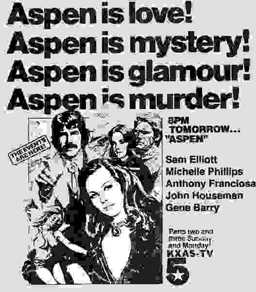 Aspen (1977–1977) Starring Sam Elliott Complete Mini Series on DVD ...