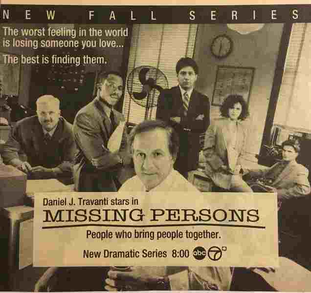Missing Persons (1993–1995) Starring Daniel J. Travanti Complete Season ...